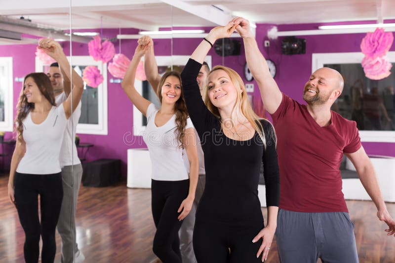 Group dancing in club stock image. Image of couples, pasodoble - 50446735