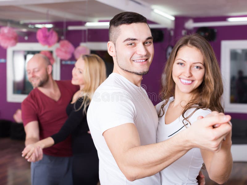 Group dancing in club stock image. Image of maxixe, hustle - 51381269