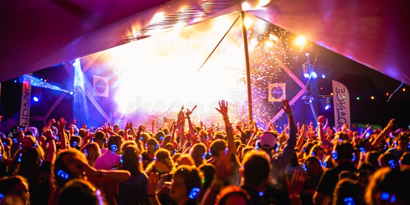 Group of Dancing People during a Student Party in Den Bosch, the ...