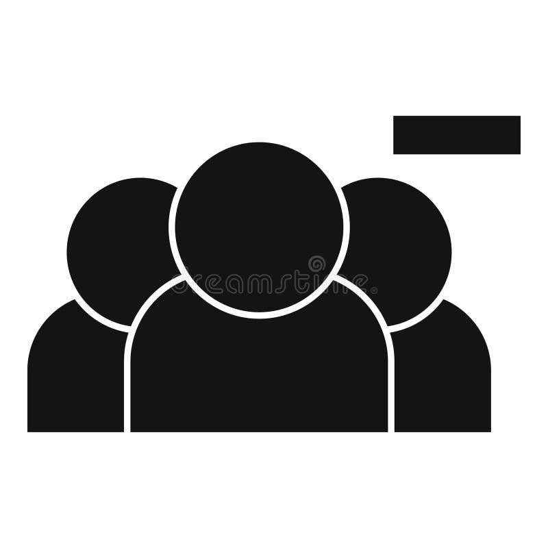 Group Delete Icon Simple Vector. People Service Stock Illustration ... Group Delete Icon Simple Vector. People Service Stock Illustration ...