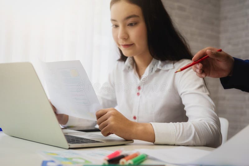 Group Designer Application Discussing for New App Mobile in the Office ...