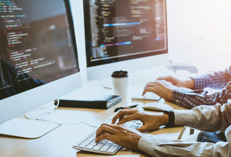 Group Developer Programming And Coding Technology Website Design Safety Of The Social World