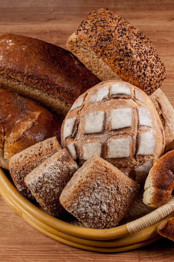 Group of Different Bread S Type Stock Photo - Image of tasty, grocery ...