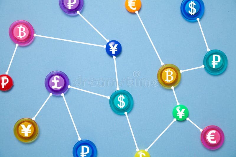 Group of Different Currency Symbols. Business Stock Illustration ...