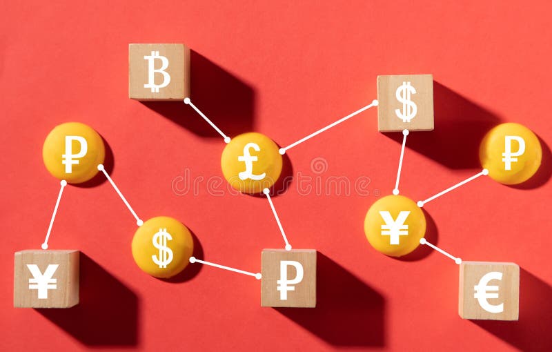 Group of Different Currency Symbols. Business Stock Illustration ...