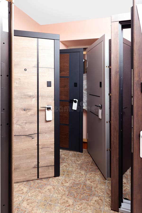 Group Different Modern Doors Store Stock Photos - Free & Royalty-Free ...