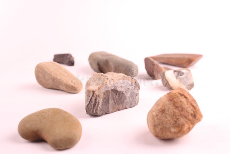 Group of Different Small Stones Stock Photo - Image of small ...