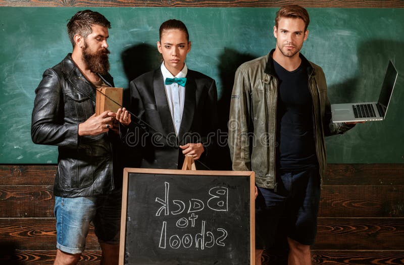 Group of Different Students. Young College Students from Different ...