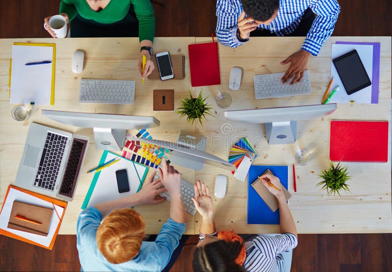 Group discussion stock photo. Image of teamwork, group - 79043560