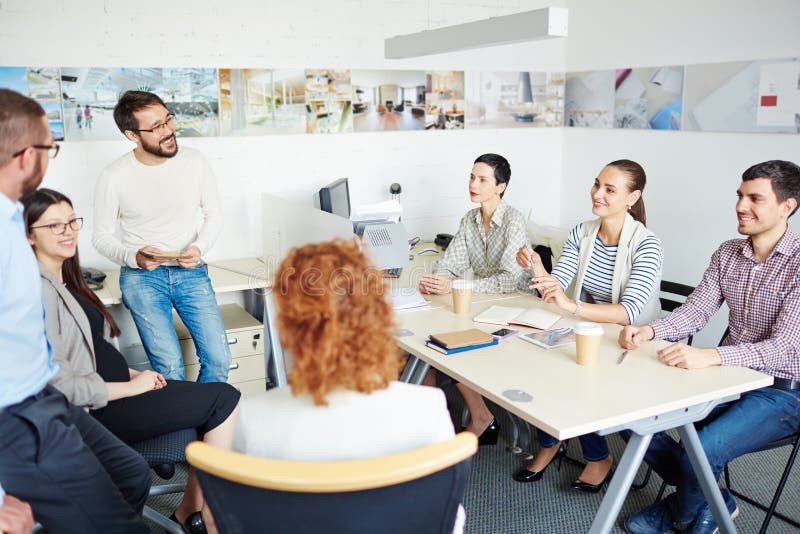 Group discussion stock photo. Image of executive, corporate - 73591192
