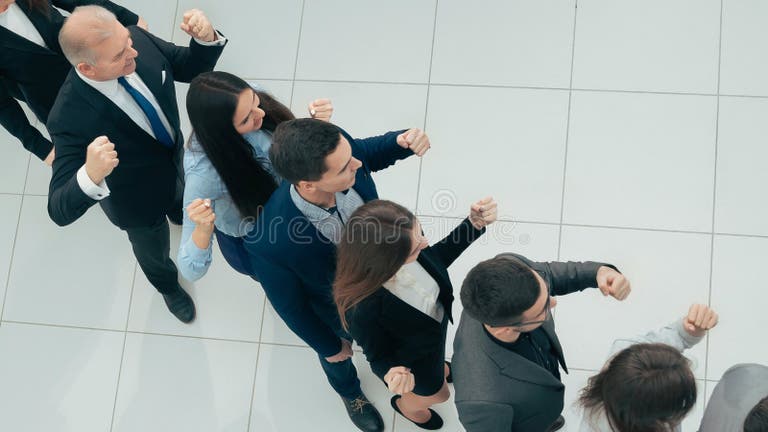 Group of Diverse Business People Standing in a Queue Stock Image ...