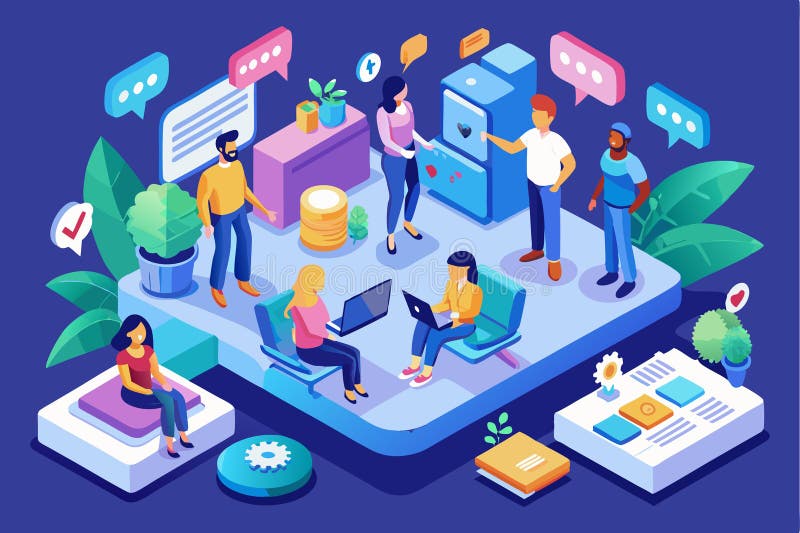 A Group of Diverse Individuals Collaborates in a Lively Customizable ... A Group of Diverse Individuals Collaborates in a Lively Customizable ...