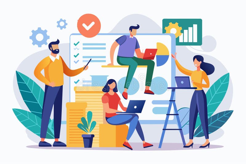 A Group of Diverse Individuals Works Together To Establish Guidelines ...