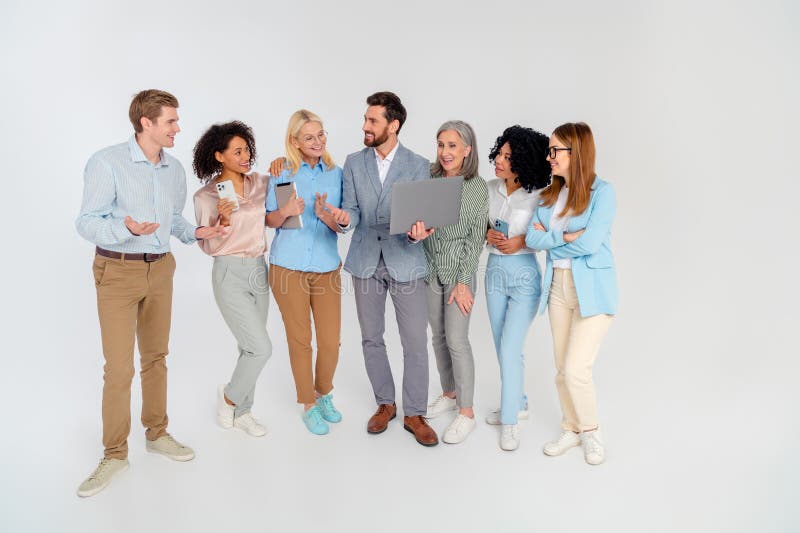 Group of Diverse Professionals Working Together in an Office ...