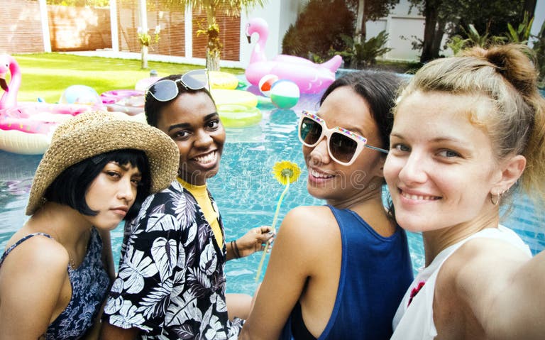 547 Selfie Pool Party Stock Photos - Free & Royalty-Free Stock Photos ...