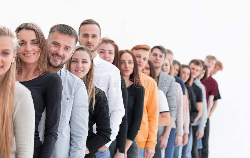 437 Long Line People Standing Queue Stock Photos - Free & Royalty-Free ...