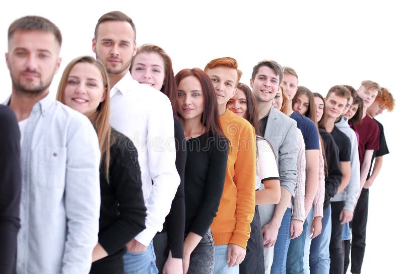 440 Long Line People Standing Queue Stock Photos - Free & Royalty-Free ...