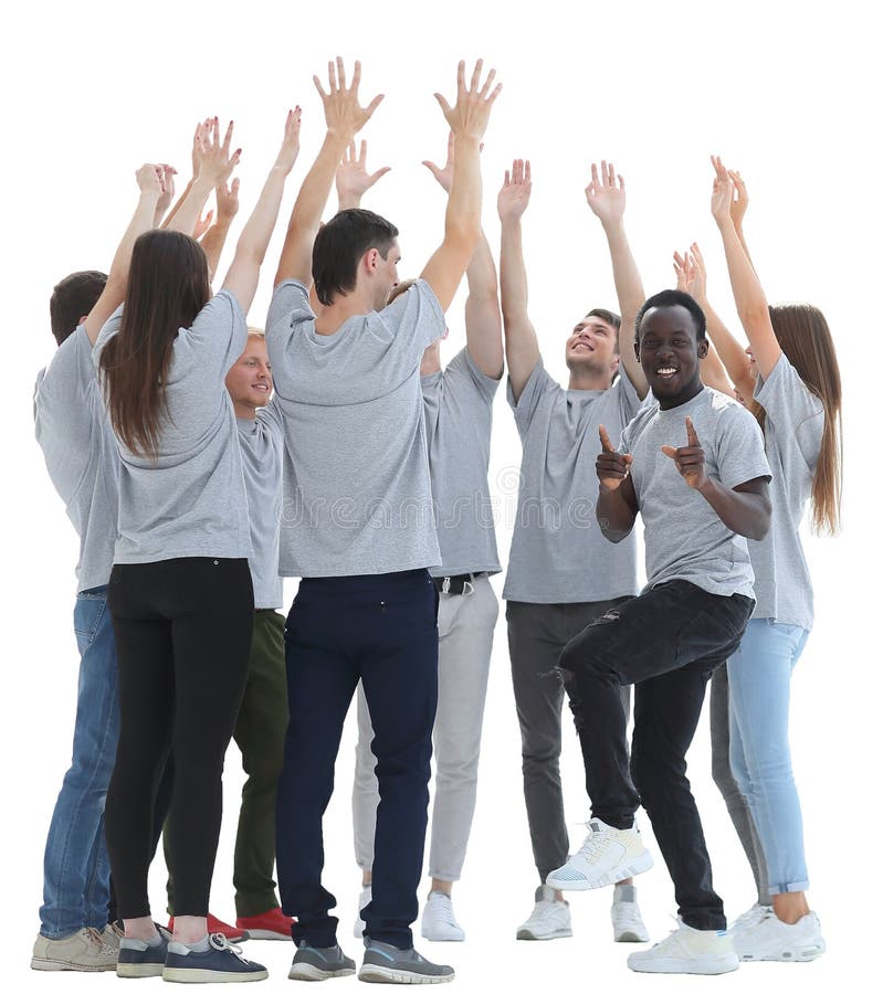 Group of Diverse Young People Standing Together. Stock Image - Image of ... Group of Diverse Young People Standing Together. Stock Image - Image of ...