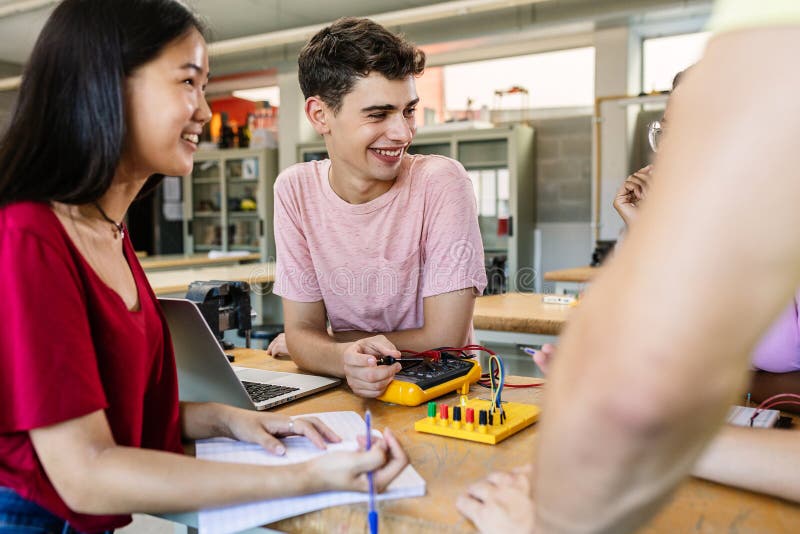 Multiracial Robotic Class Stock Photos - Free & Royalty-Free Stock Photos from Dreamstime