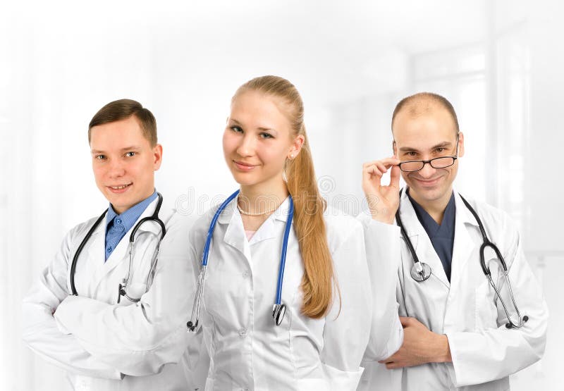Group of doctors stock photo. Image of clinical, hospital - 23882664