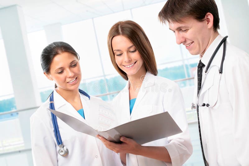 Group of doctors stock image. Image of colleague, disease - 26231547