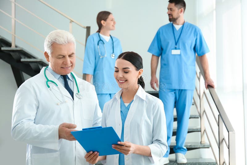 Group of Doctors. Medical Service Stock Image - Image of career ...