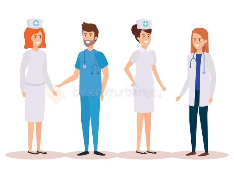 Group Nurse Stock Illustrations – 11,198 Group Nurse Stock ...