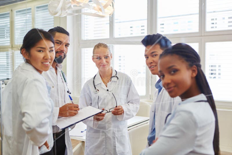 Group of Doctors and Nurses in Meeting Stock Photo - Image of clinic ...