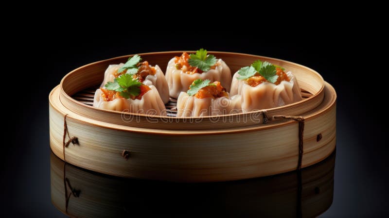 Group of Raw Dumplings Lie on Granite Table Stock Image - Image of cook ...
