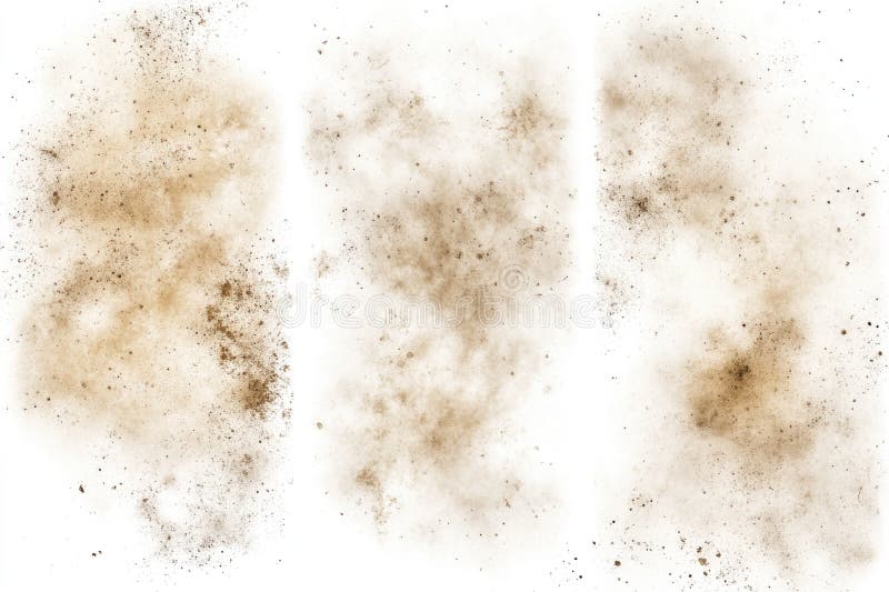A Group of Dust Particles Suspended in Mid-air Stock Photo - Image of ...