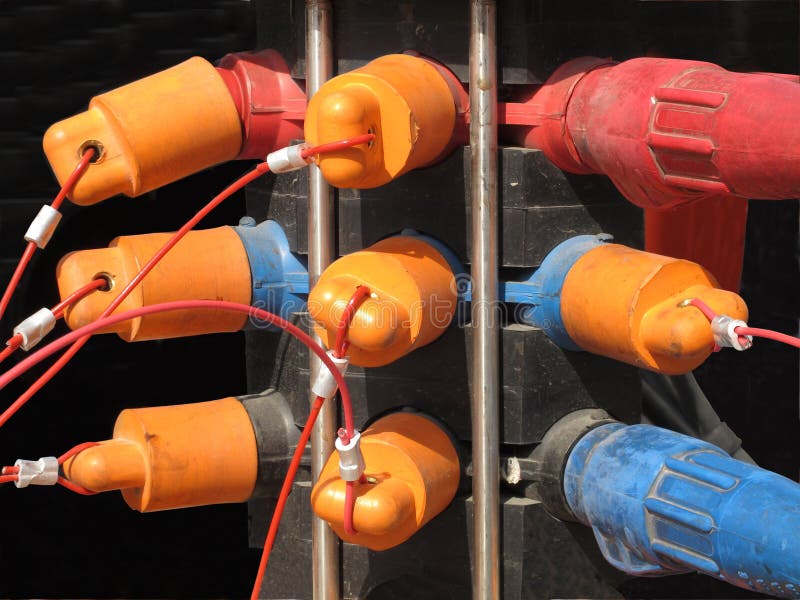 Electrical plugs stock image. Image of chords, watts, safety - 364837