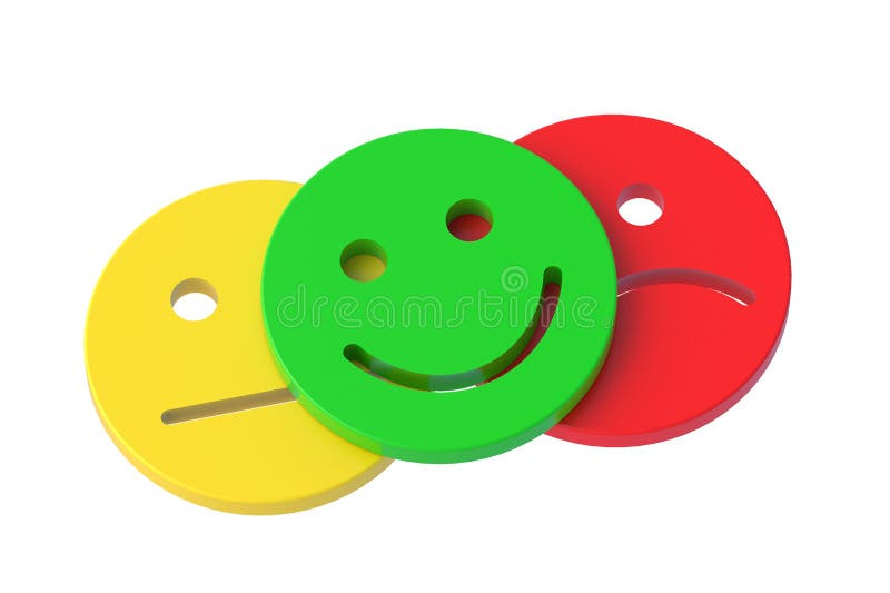 Unhappy Emotion Face Isolated on White Background Stock Illustration ...