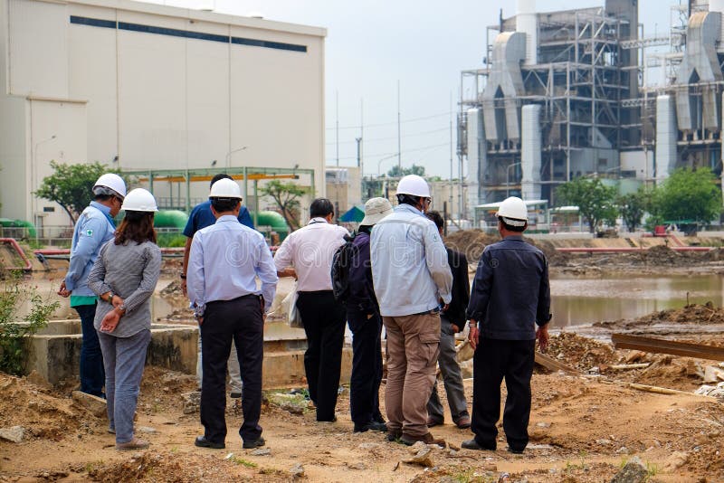 Group of Engineer Discussion Editorial Photo - Image of business ...