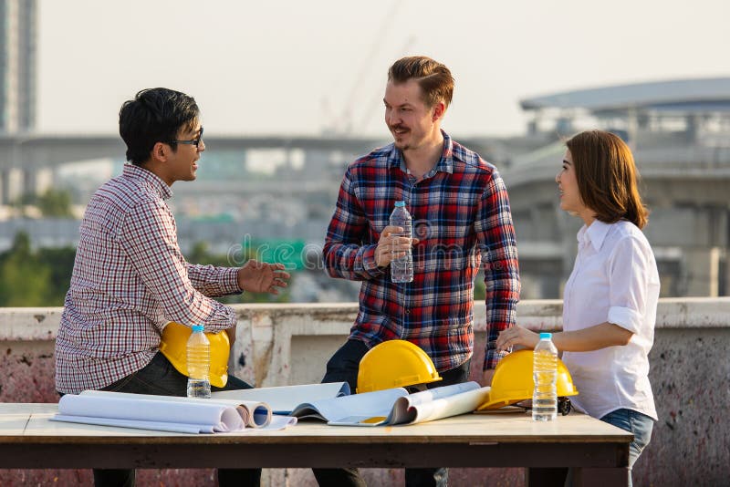 Group of engineer stock image. Image of fresh, diverse - 146349153