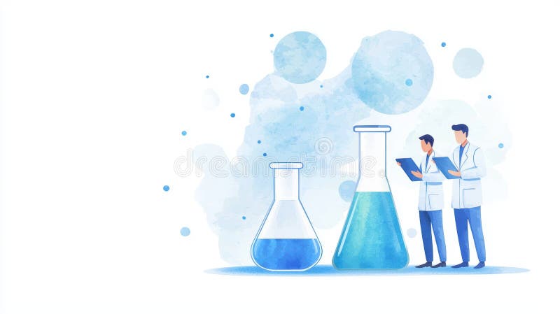 Group of Engineers Analyzing Test Results, Modern Lab Environment ...