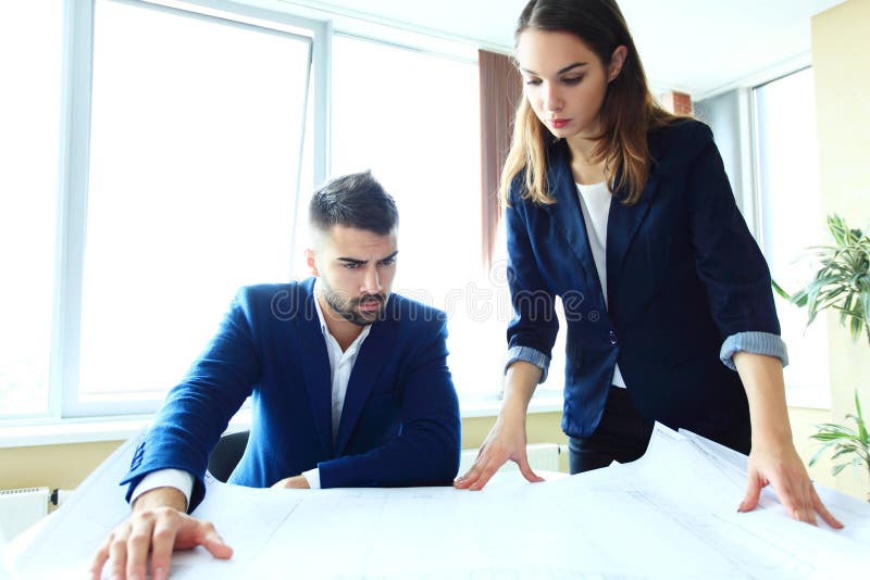 Group of Engineers Planning for New Project Stock Photo - Image of ...