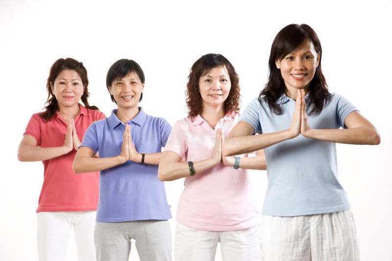 Group Exercise stock photo. Image of healthy, fitness - 3076300