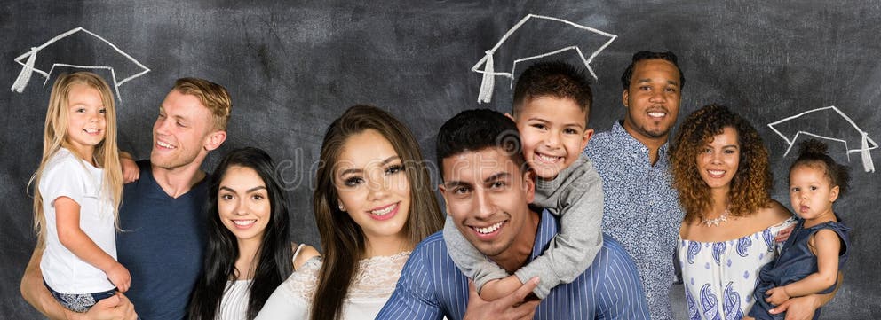 Group of Families stock photo. Image of family, families - 92061732