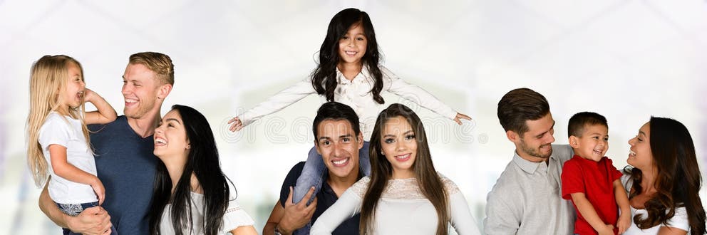 Group of Families stock image. Image of group, caucasian - 92061833