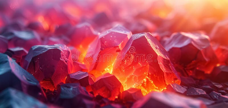 A Group of Fire Blocks. the Concept of Space Stock Illustration ...