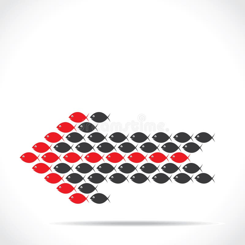 Abstract arrow stock vector. Illustration of aqua, fish - 29726062