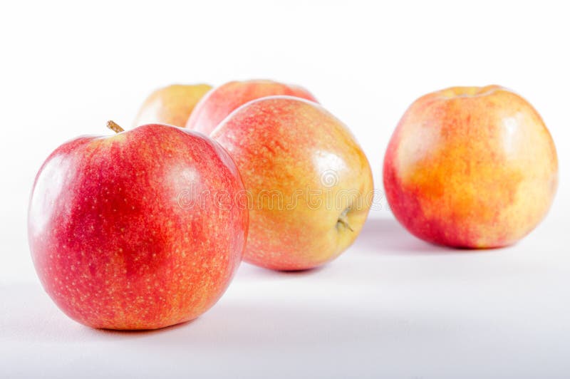 Five apples stock photo. Image of apples, table, pure - 39591666