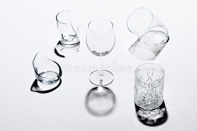 Five Glasses of Milky Bubble Tea with Fresh Fruit Stock Photo - Image ...