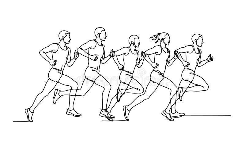 Running Motion Sequence Stock Illustrations – 425 Running Motion ...