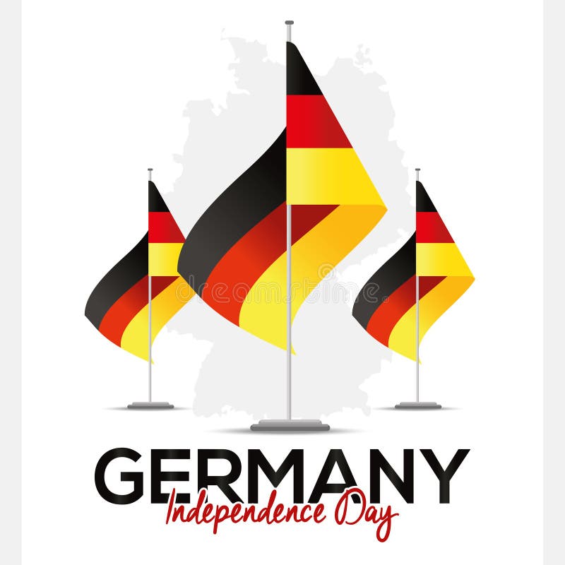 Group of Flags of Germany Poster Vector Stock Vector - Illustration of ...