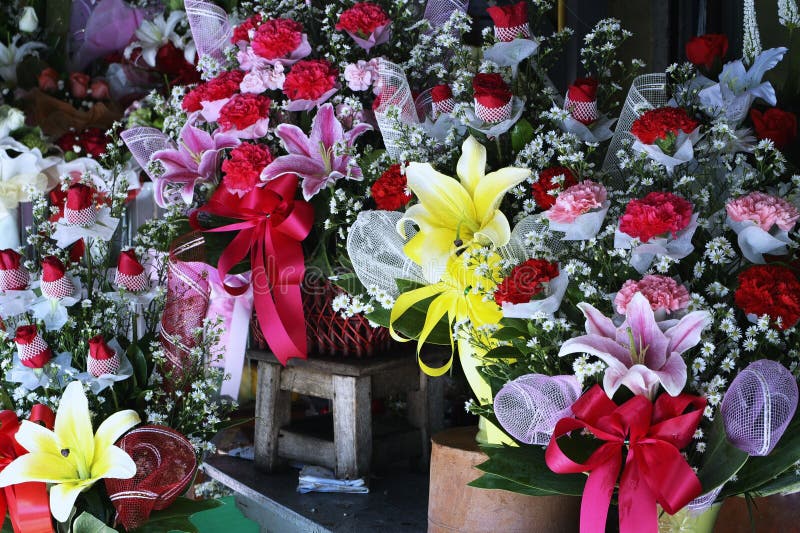 Group of flowers stock photo. Image of beautiful, garden - 70693244