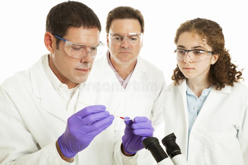 Group of Forensic Scientists Stock Photo - Image of chemical, education ...