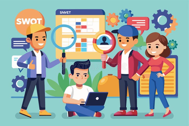 Group Discussion Cartoon Stock Illustrations – 19,027 Group Discussion ...