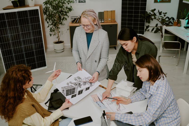 Collaborating on Sustainable Energy Project in Modern Office Stock ...