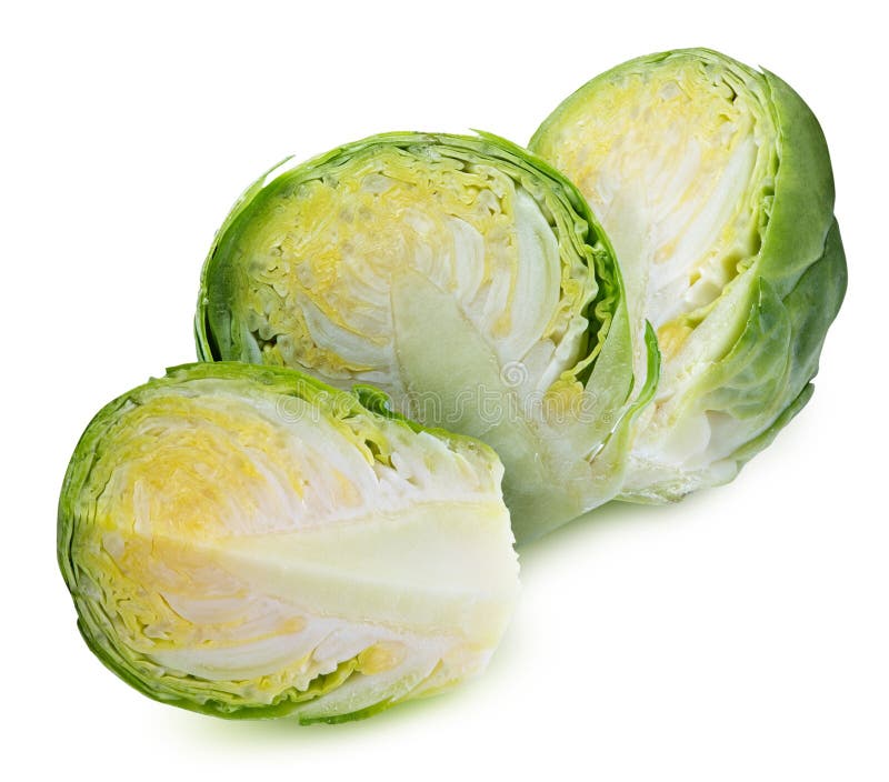 Group of Fresh Brussels Cabbage Stock Photo - Image of nutritious ...